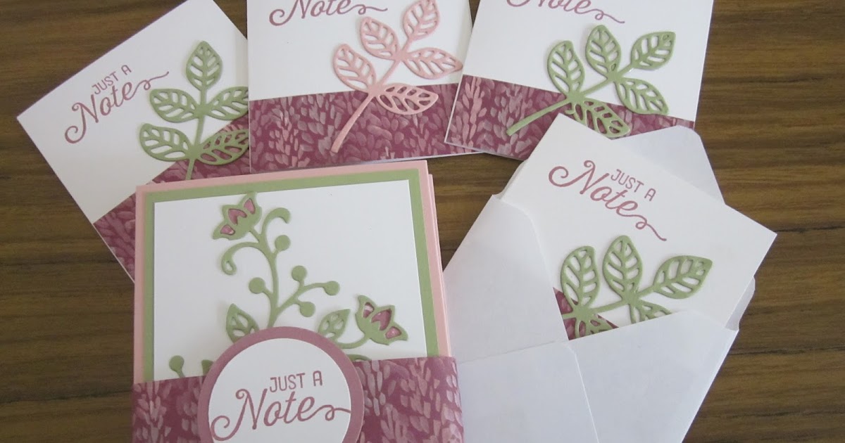 Creating With Carol: Easy & Fun Note Cards