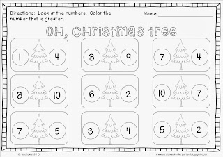 Mrs. Lowes' Kindergarten Korner: No Prep Christmas Math and Literacy ...