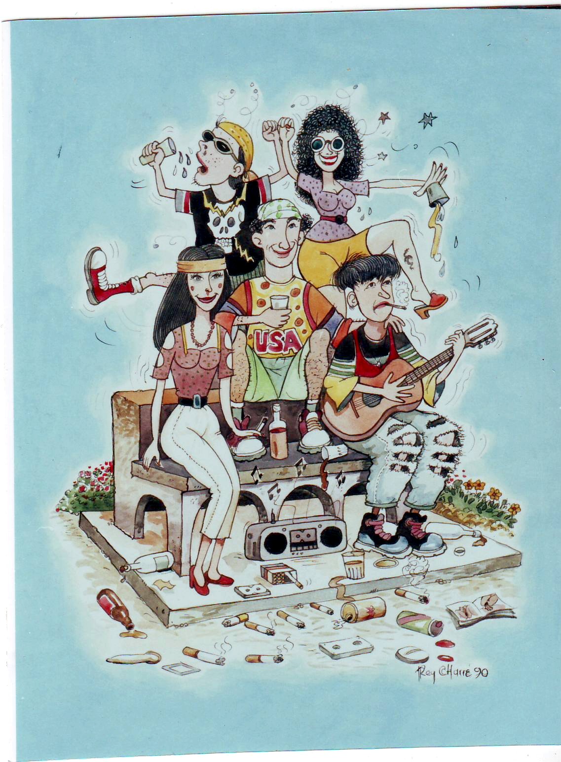 REYNALDO CHARRES VARGAS: Caricaturas