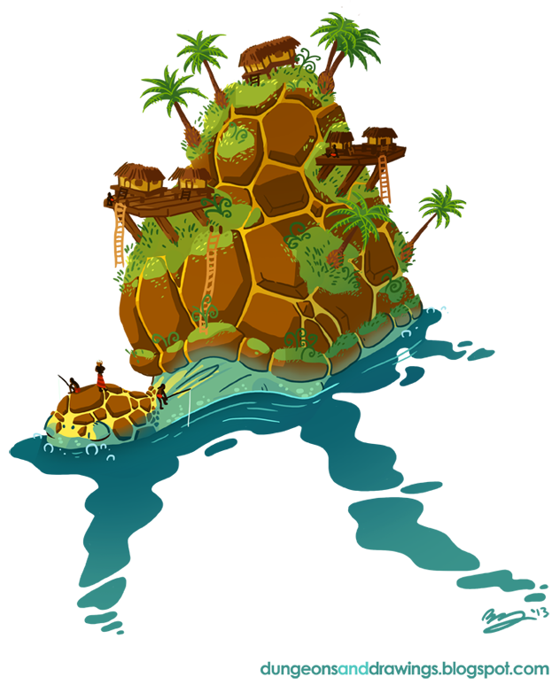 Dungeons and Drawings: Zaratan