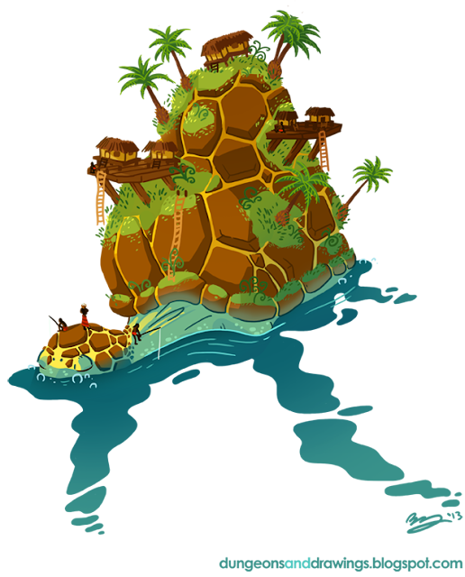 Dungeons and Drawings: Zaratan