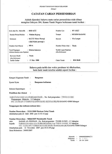 Land4sale N9: Cara selamat beli tanah