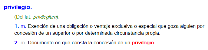 Palabra de Chile: Privilegiar