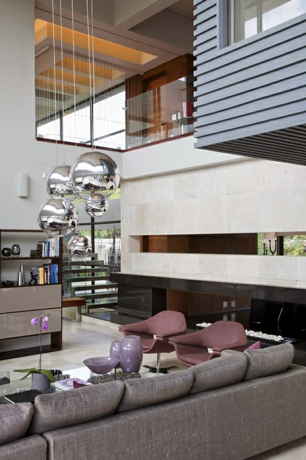 Modernas salas elegantes