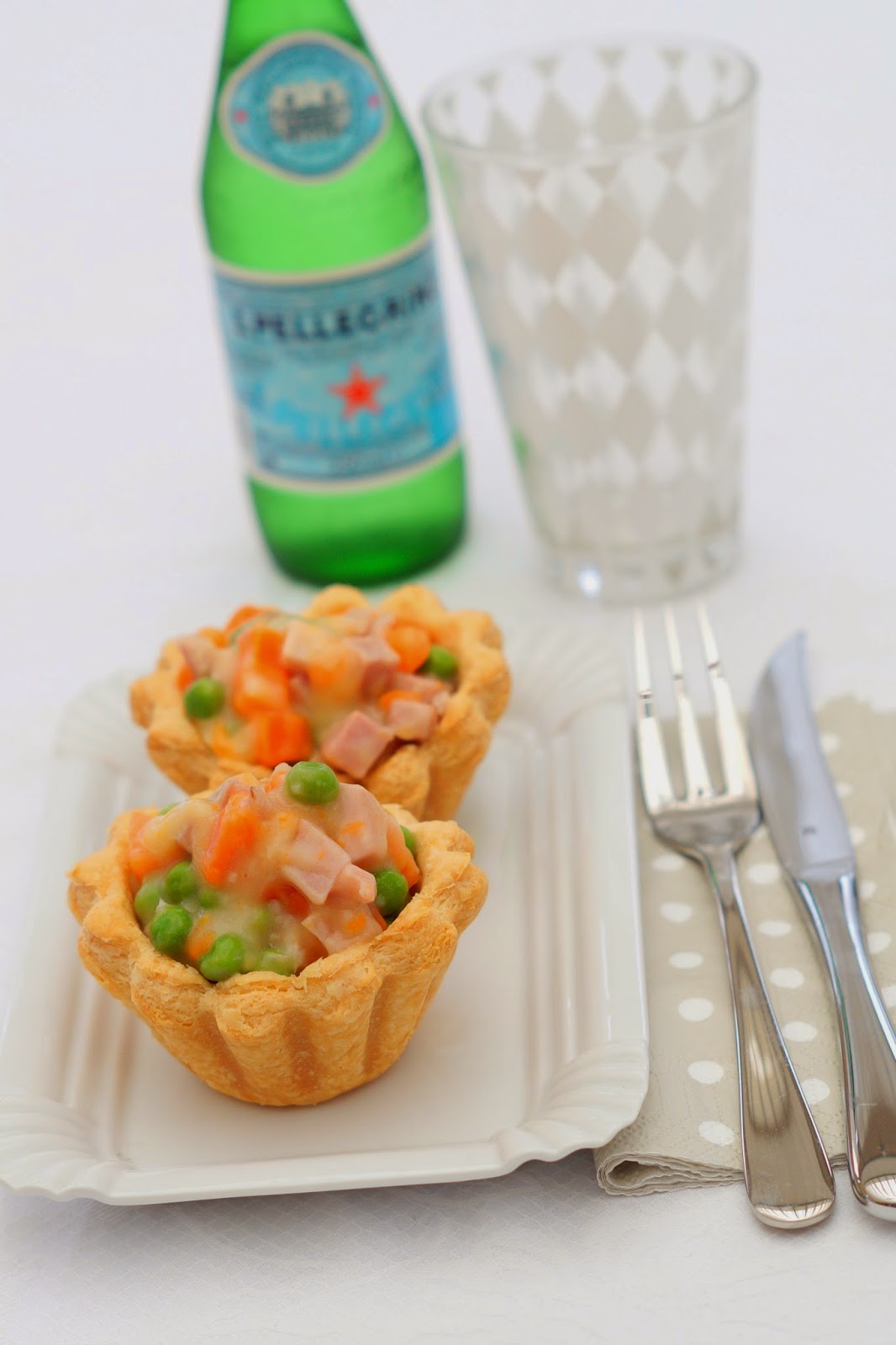 Coco & Co: Mormor-mad: Tarteletter med skinke og grønt