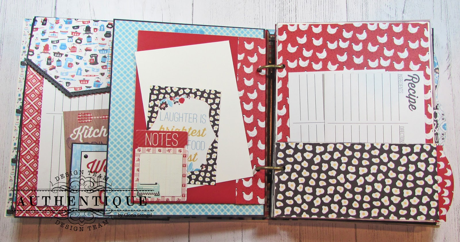 Scraps of Life: Retro Recipe Album