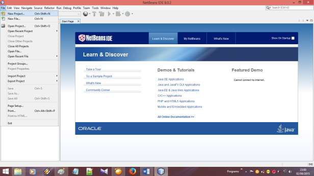 DASAR JAVA NETBEANS - KODE PERTAMA BAHASA PEMROGRAMAN JAVA ~ JONCODE