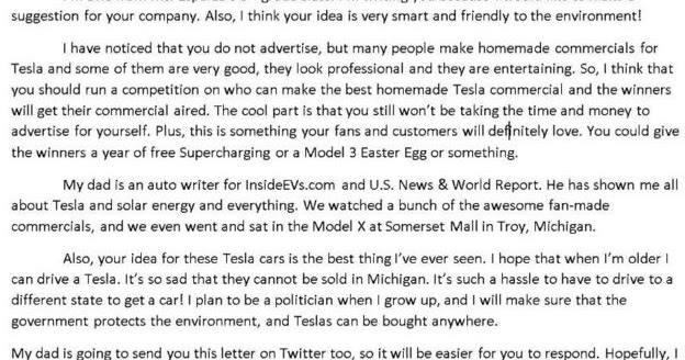 A LETTER BY A 9 YEAR OLD GIRL. - DECEPTABLE