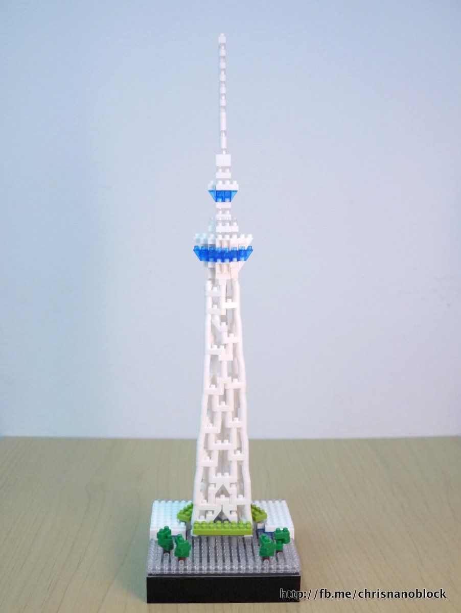 Christopher Tan: nanoblock Tokyo Skytree Review