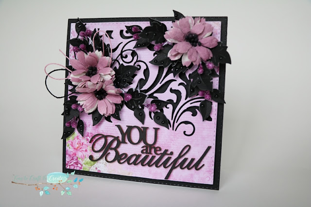 Elina Cardmaking Hobby: Pink Card