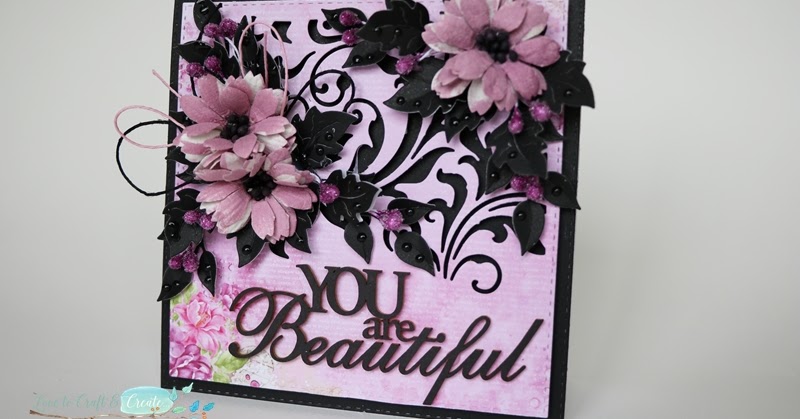 Elina Cardmaking Hobby: Pink Card