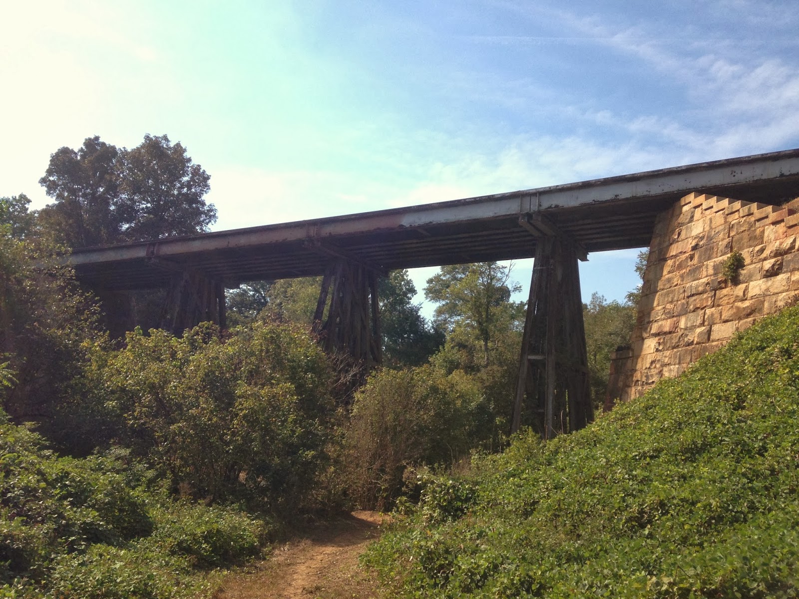 NC BACKCOUNTRY: HIKING AT ANNA SPRINGS CLOSE GREENWAY