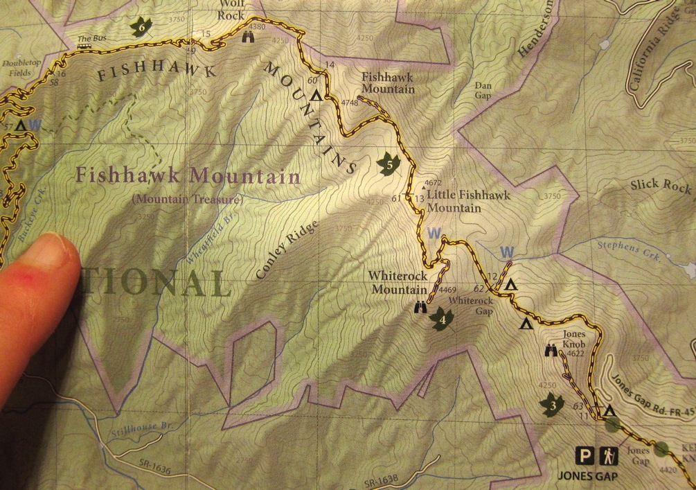 Rambling Hemlock: Interpretive Hiking Map of the NC Bartram Trail