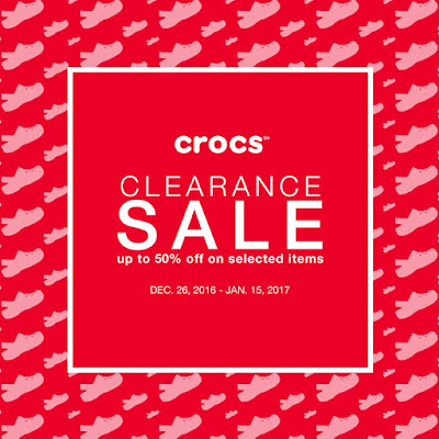 Manila Shopper: Crocs Clearance SALE: Dec 2016-Jan 2017