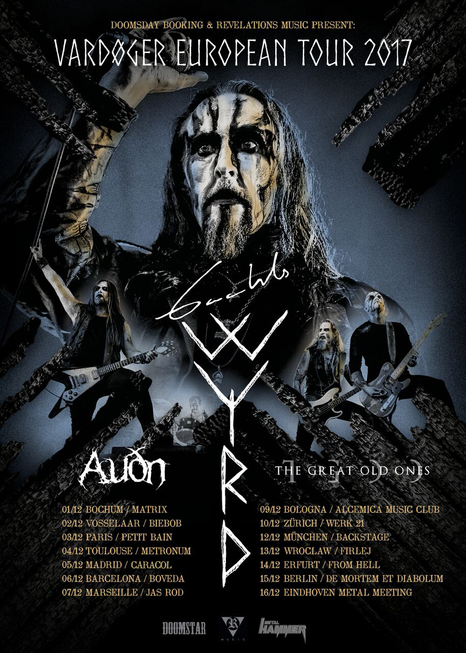 Gaahl (ex Gorgoroth y God Seed) visitará Madrid y Barcelona con su ...