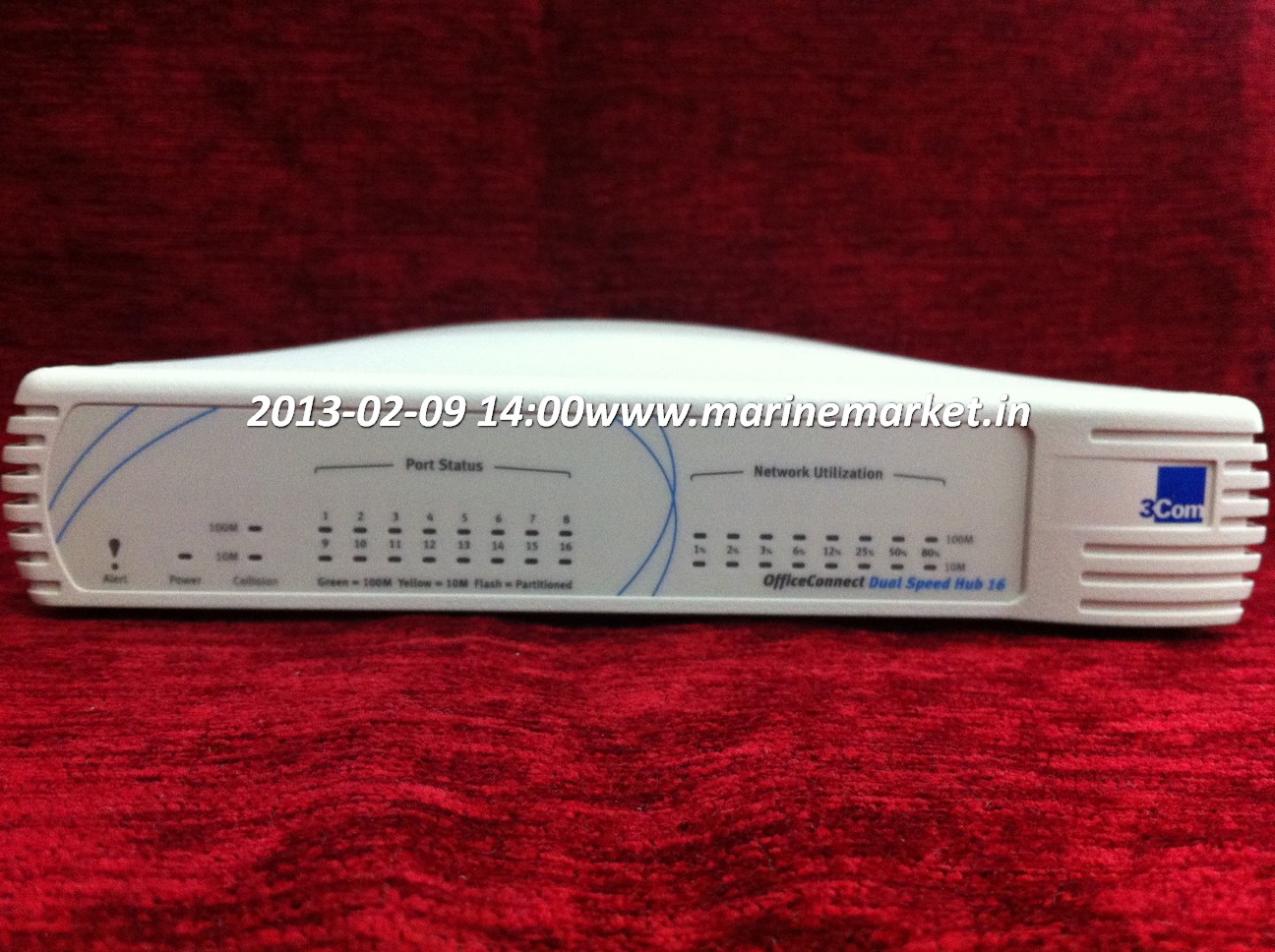 Shayona Electronics: 3com 16 Port Dual Speed Hub