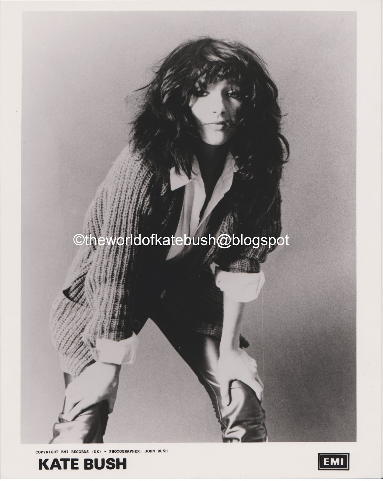 THE WORLD OF KATE BUSH: Promotional Publicity Photographs