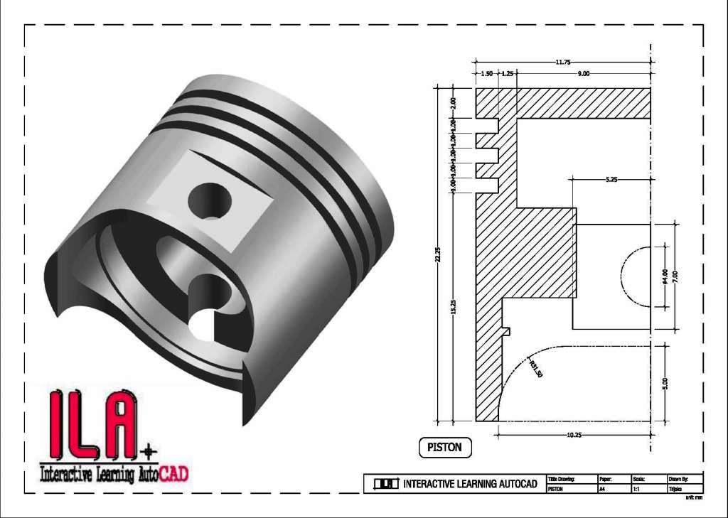 INTERACTIVE LEARNING AUTOCAD: 3d AutoCAD LEARNING