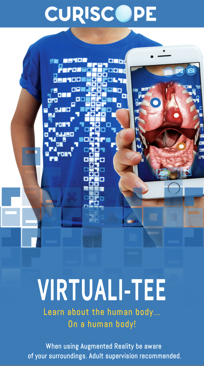 The Library Voice: Using Augmented Reality To Learn About The Human Body With The Virtuali-Tee!