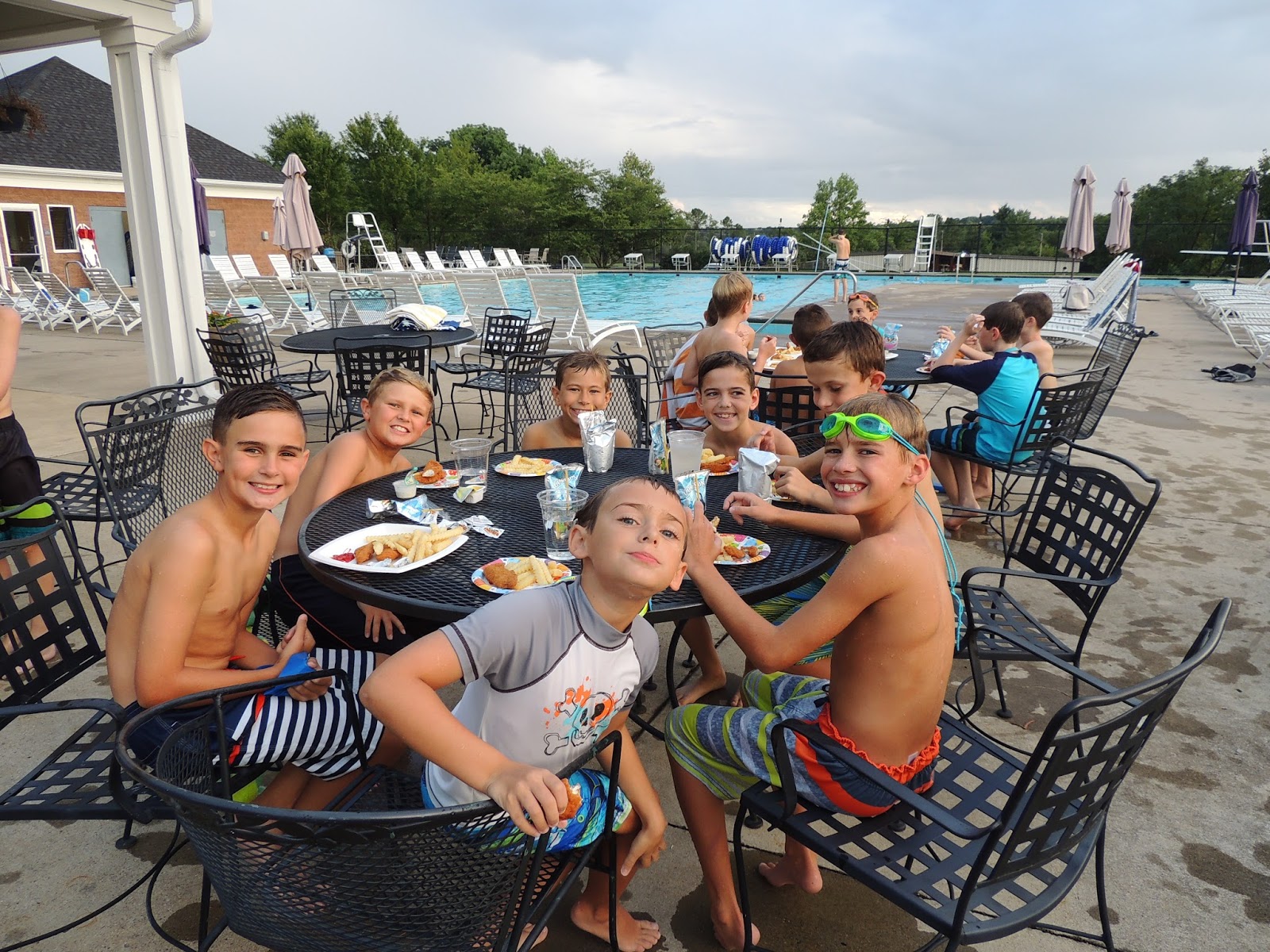 The Hitchcock Family: Brody's 10th Birthday Pool Party