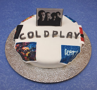 Bolos Decorados da Caty: COLDPLAY