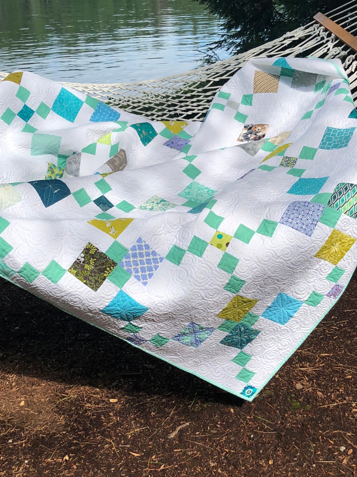 KayakQuilting: Finished - Breaking Up Irish Chain