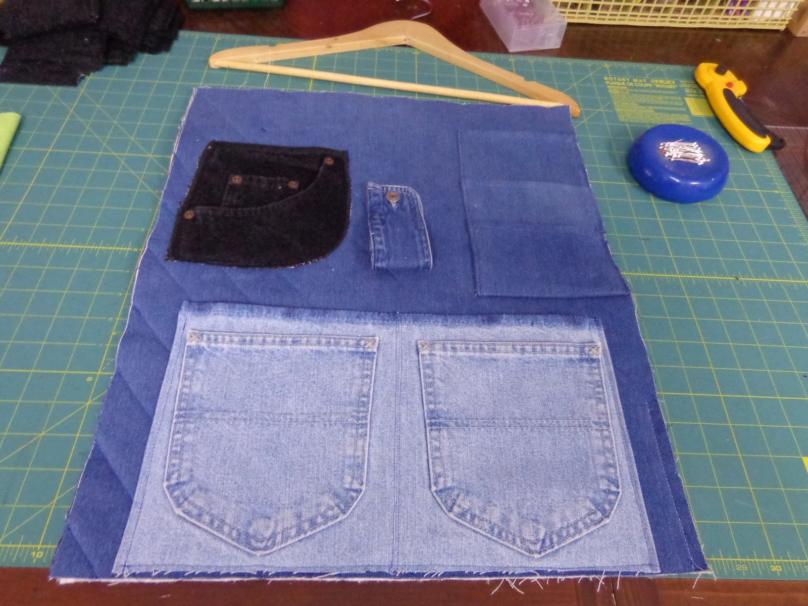 Simply Devine: Denim Organizer - With Instructions!