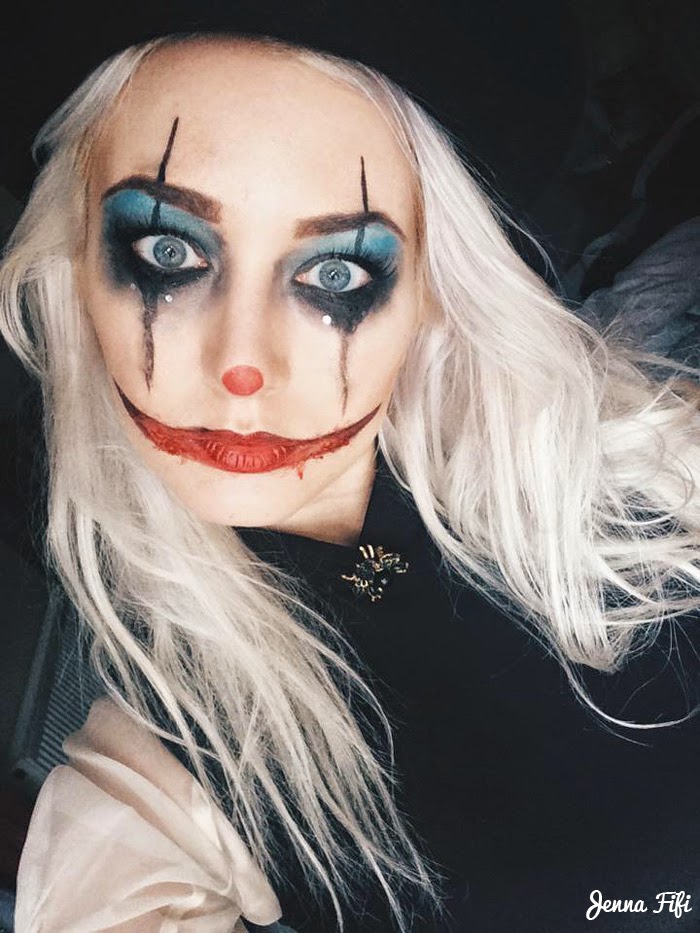 ‘Freak Show’ Halloween Makeup Tutorial and Costume – Jenna Fifi