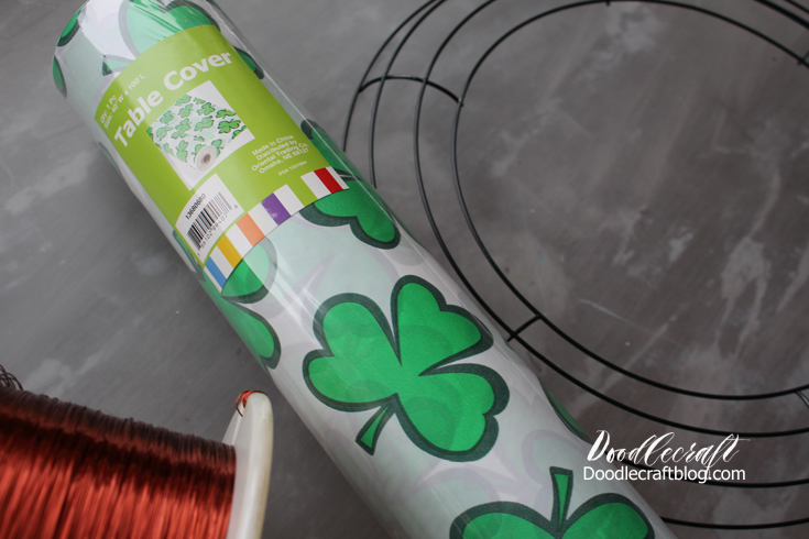 Top of the Morning Shamrock Wreath!