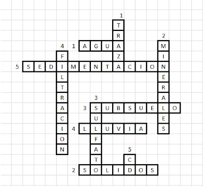 EN CONTACTO CON LA NATURALEZA...: CRUCIGRAMA DE AMBIENTAL