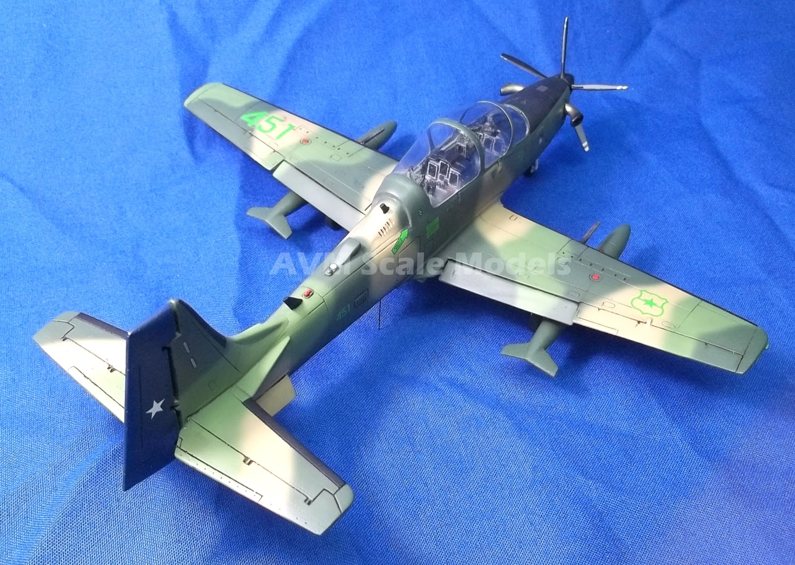 Jolly Rogers Modelismo: Review Súper Tucano 1/48: AVM vs HobbyBoss