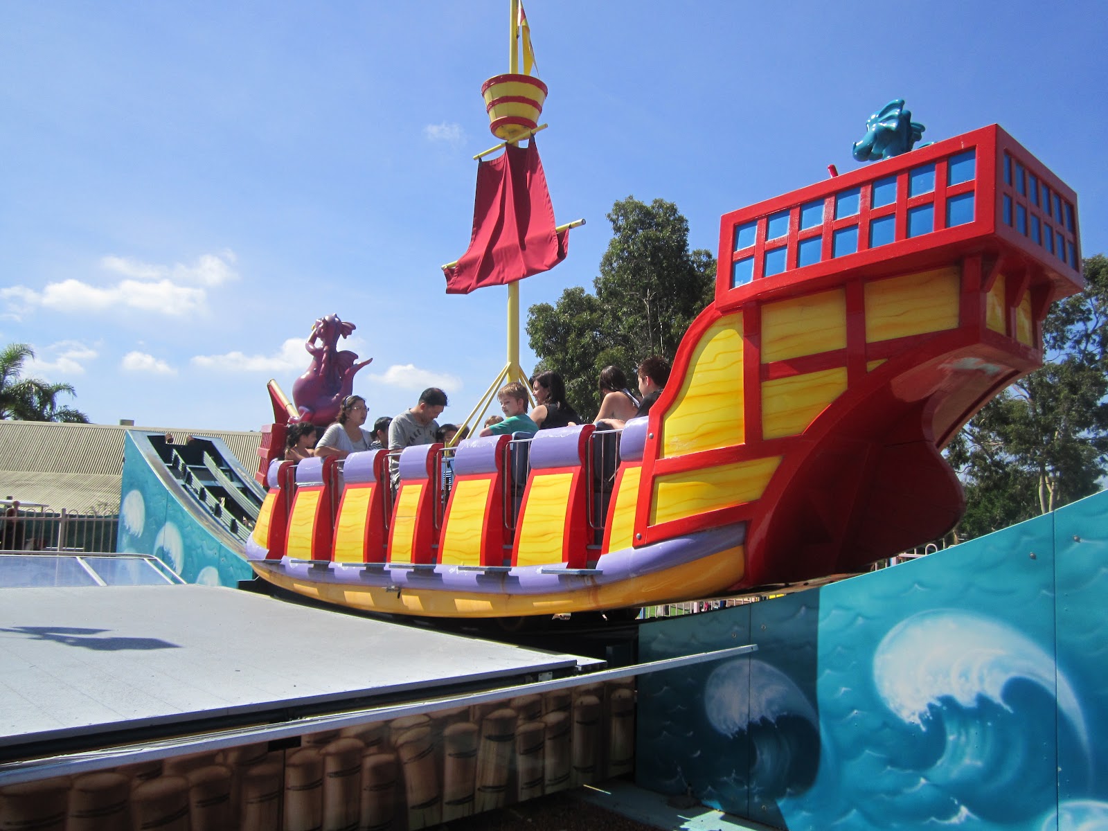 Out & about in Perth with Bub, Moo and Char: Adventure World