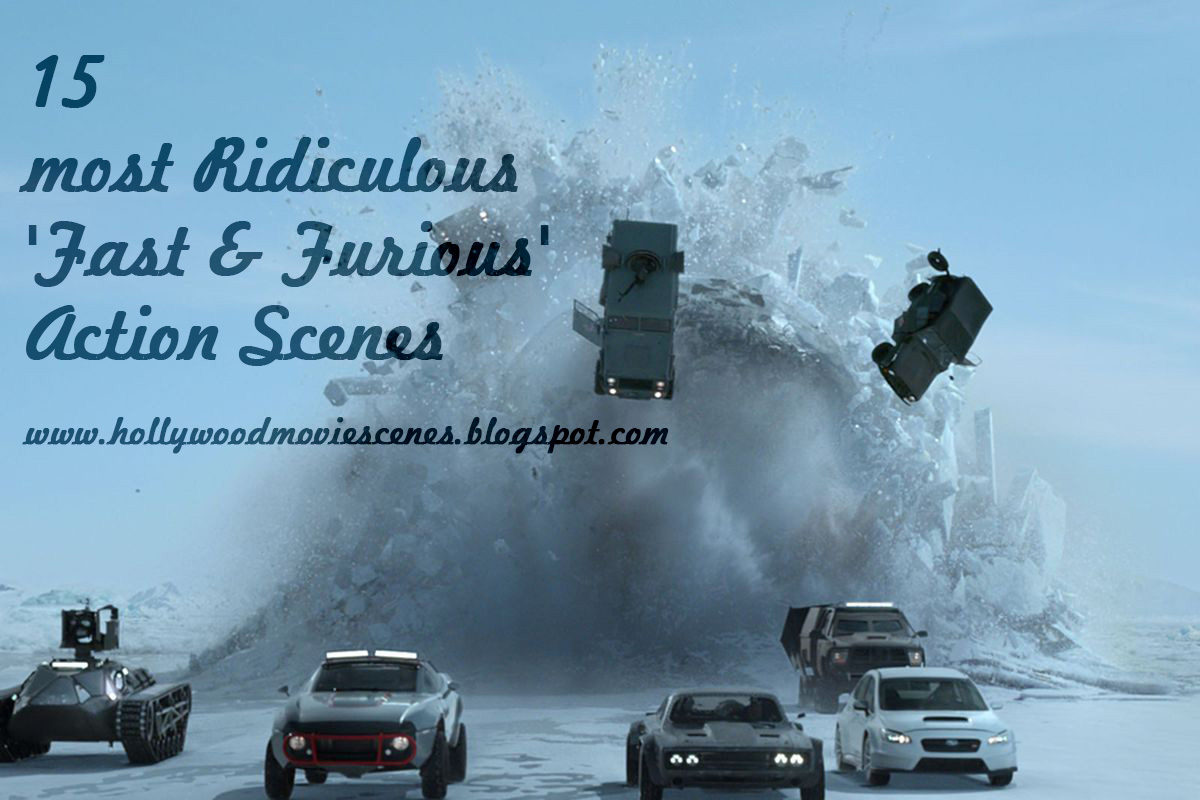 Most Ridiculous 'Fast & Furious' Action Scenes Top 15