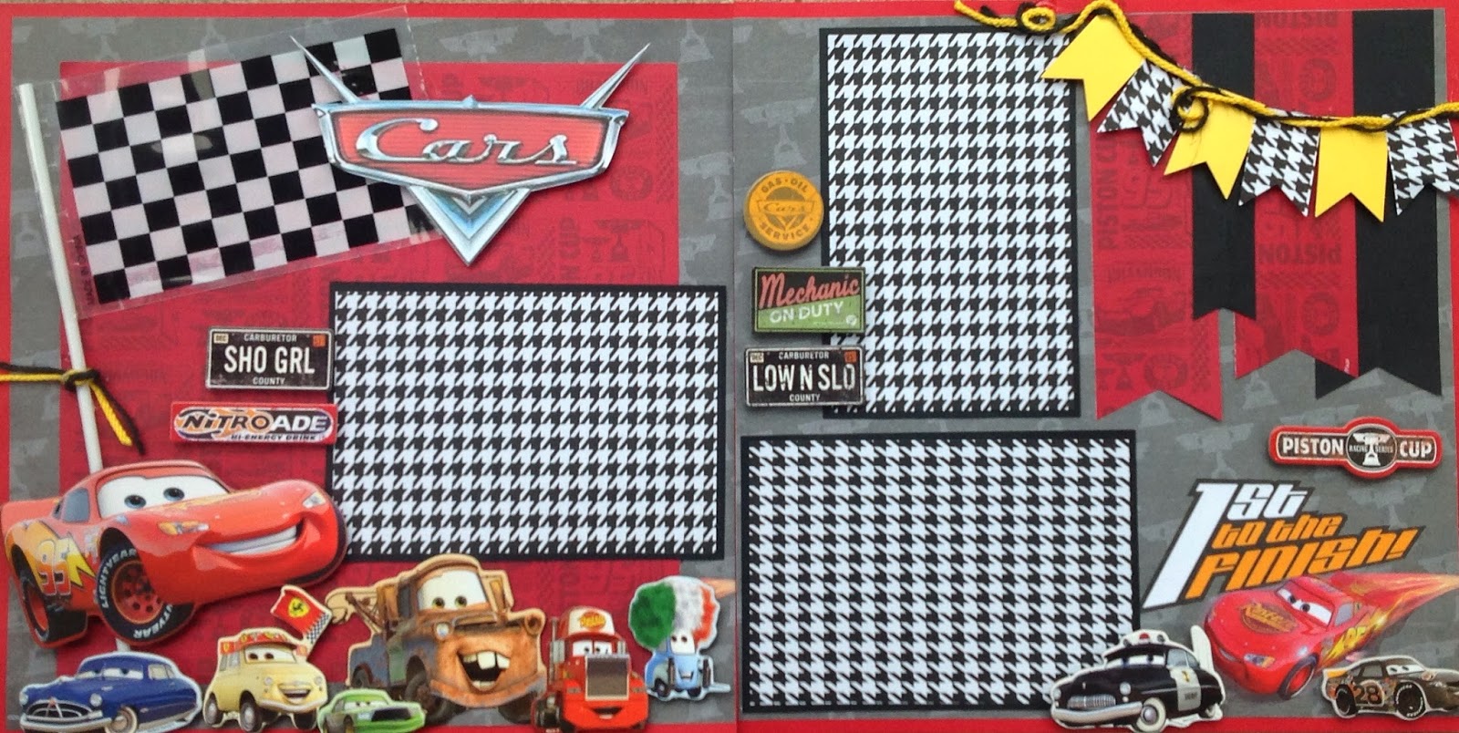 AMAZING GRACE Paper Crafts: More Disney Layouts!