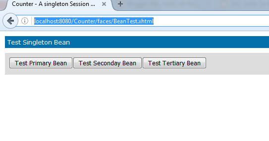Md. Ashik Ali Khan: Singleton Session Bean Basics with Example - Counter