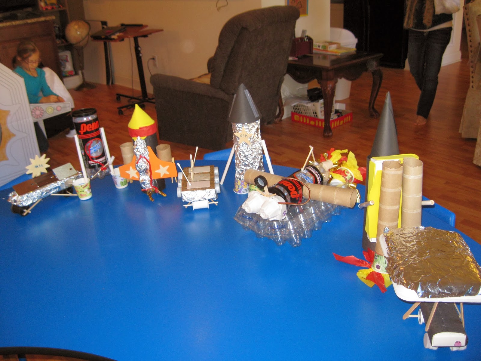 Solagratiamom: Year 2 Week 12 - Create Your Own Spacecraft and Astronauts