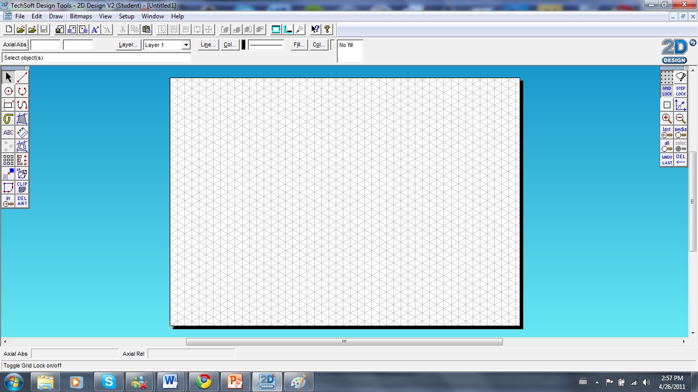 CAD Progression: Creating Objects in 2D Design