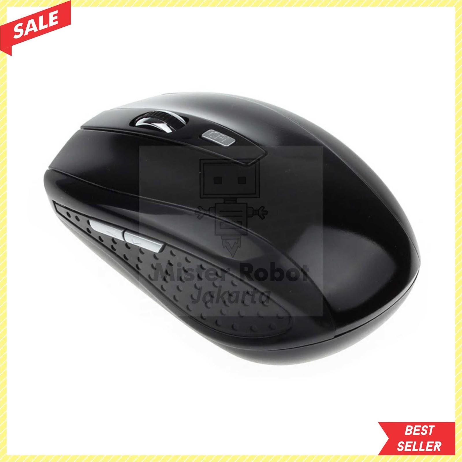 Bagaimana Membeli Mouse Game Wireless Optical Hitam 2.4 GHz Murah ...