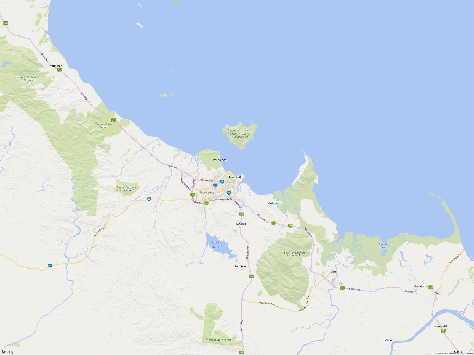 Townsville Map Free Download