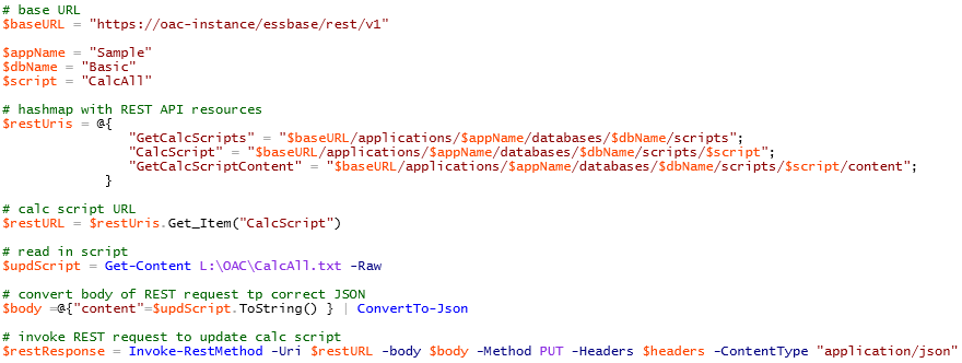 More to life...: Essbase REST API - Part 4
