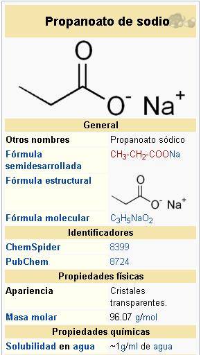 QUIMICA EXPRESS SAC: SODIO PROPIONATO - STOCK