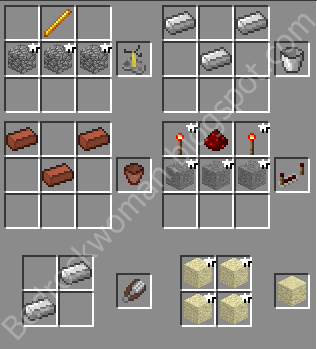 MINECRAFT: Todos los crafteos de minecraft 1.6.2