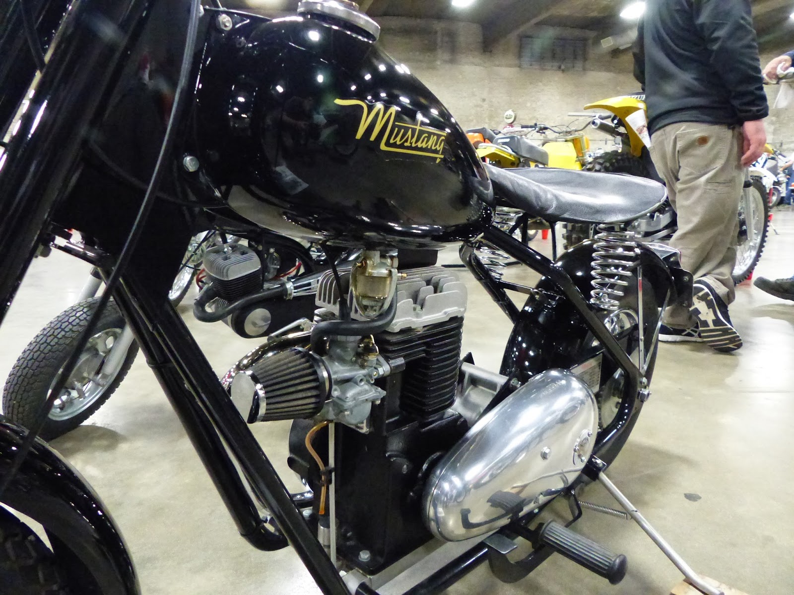 Vintage Mustang Motorcycle