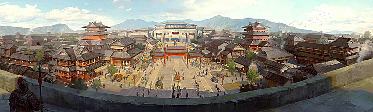 Chang An 长安, The City of Eternal Peace Part. 2 The Walls and Avenues of ...