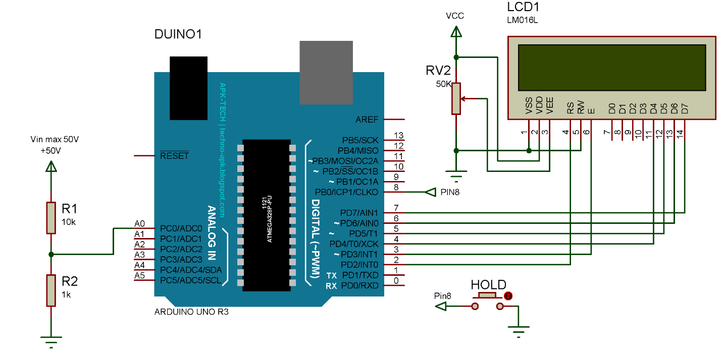 Arduino - LCD Wiring