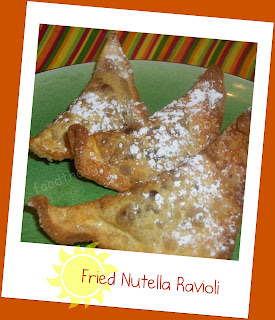 FoodThoughtsOfaChefWannabe: Nutella Love! Fried Nutella Ravioli!