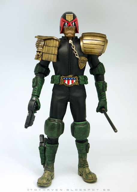 toyhaven: "I am the LAW!" 2000 AD x ThreeA 1/6th Scale JUDGE DREDD 12 ...