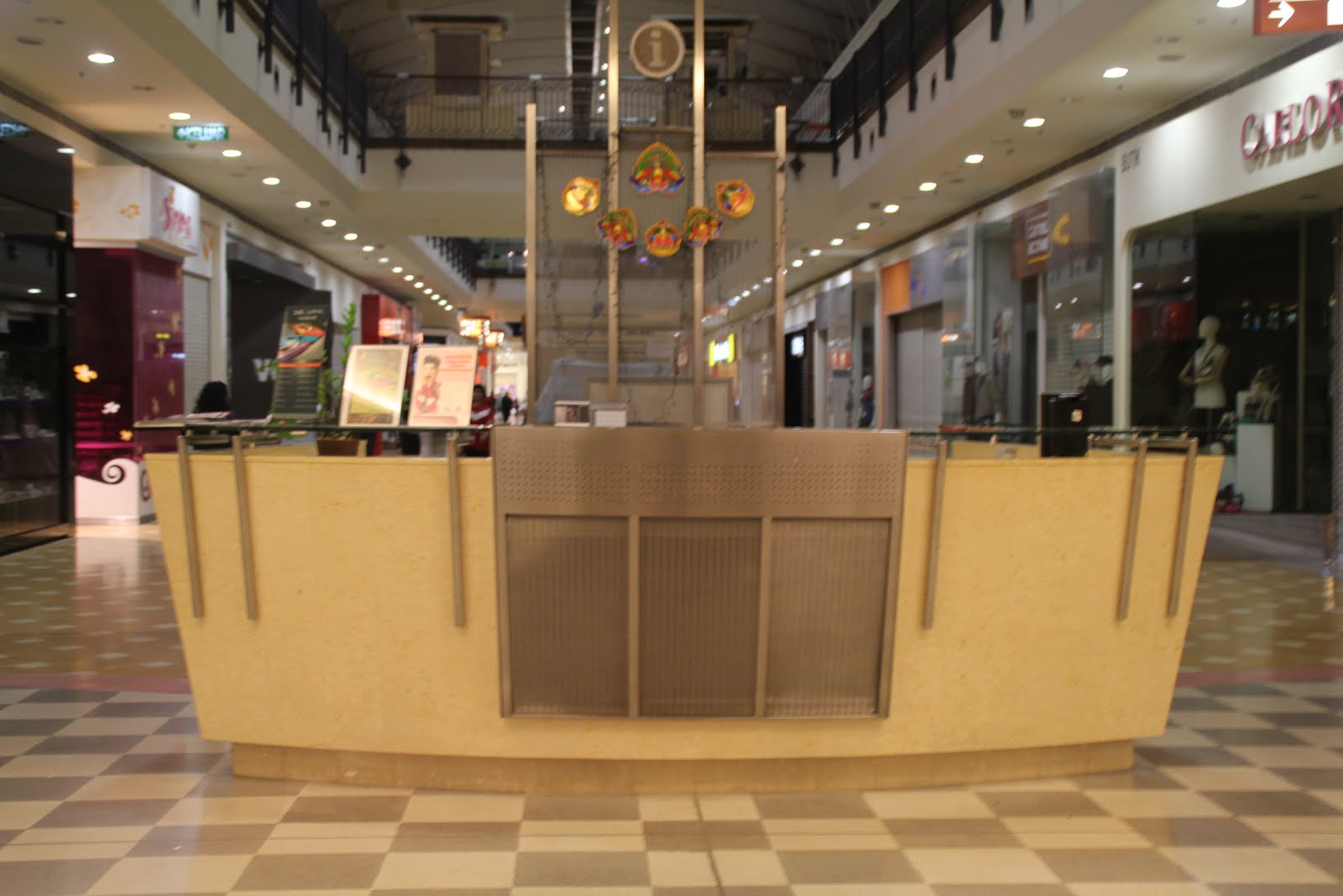 ENVIRONMENTAL DESIGN: Information Counter and Information Kiosk
