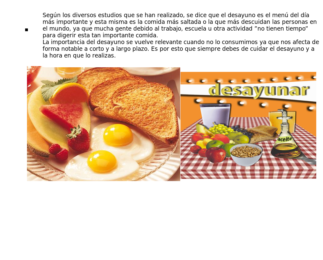 Nicolas&Juan: La importancia del desayuno