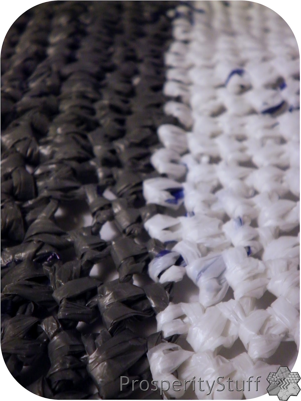 ProsperityStuff Quilts: Plastic Bag Yarn Crochet ...